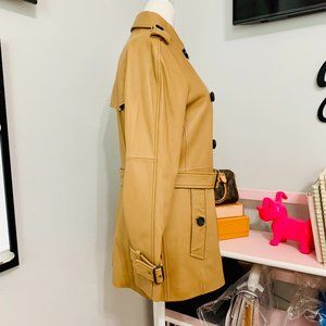 Coach | Jackets & Coats | Coach Dylan Soft Leather Trench Coat | Poshmark